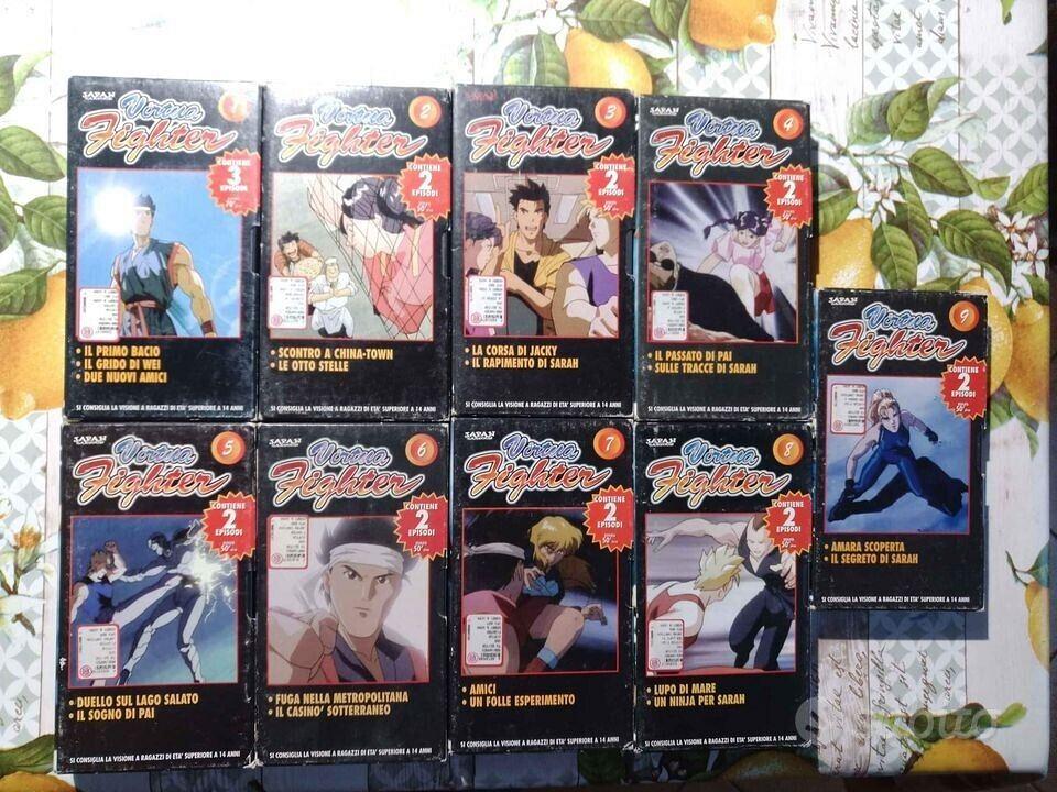 Virtua Fighter Serie TV Anime VHS Japan Cartoon - Musica e Film In ...