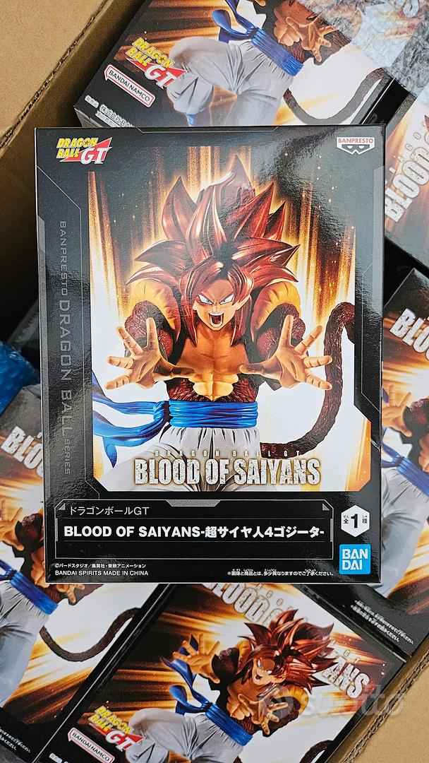 Gogeta ssj4 Bandai Banpresto Blood of saiyans - Collezionismo In ...