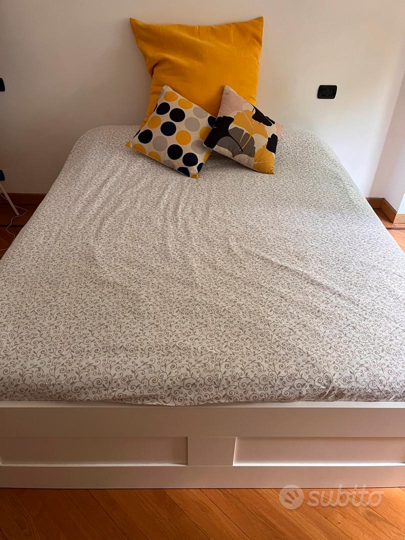 Letto Ikea modello Brimnes con doghe e materasso - Arredamento e ...