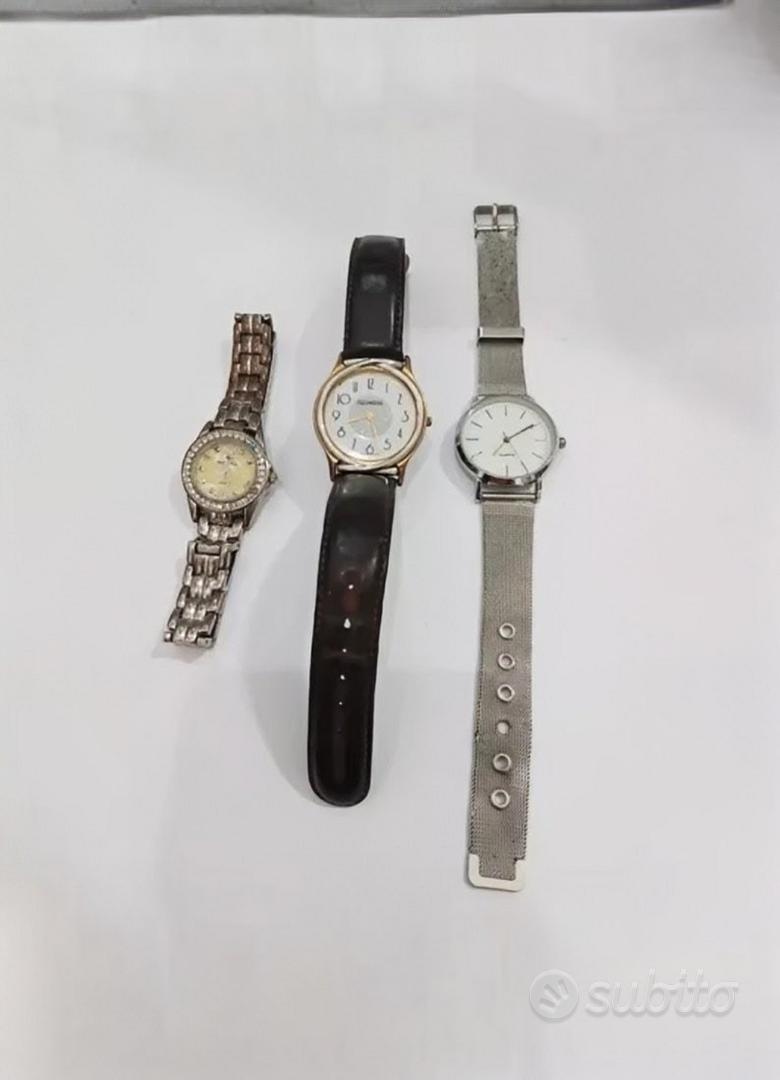 Lotto di tre orologi da polso vintage da donna, id - Abbigliamento e ...