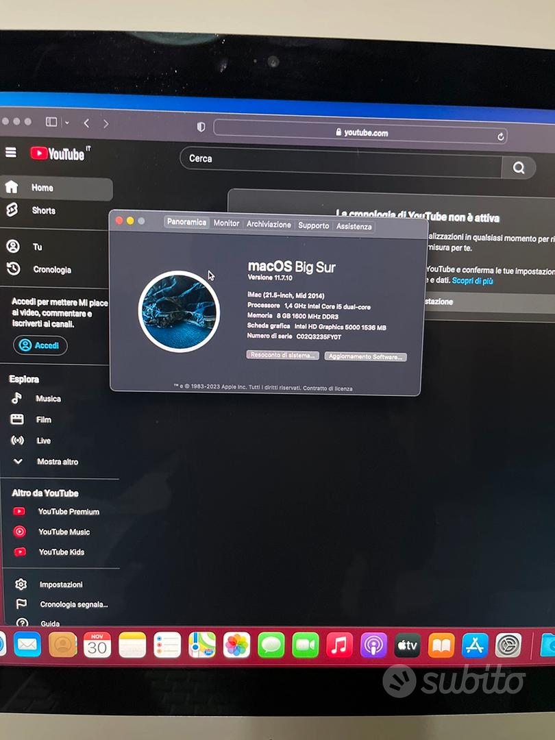 Apple Imac - Informatica In vendita a Sud Sardegna
