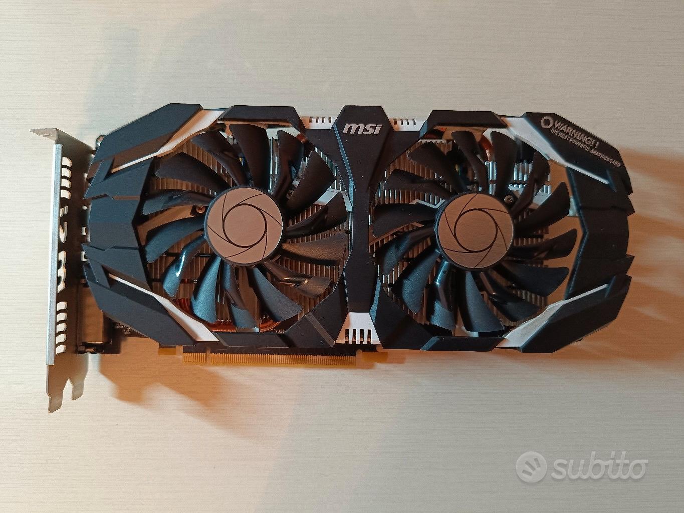MSI GeForce GTX 1060 6GB non funzionante - Informatica In vendita a Bari