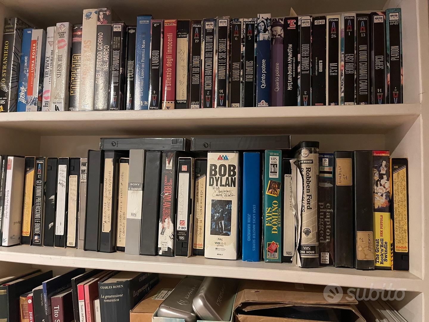 Cassette Vhs - Audio/Video In vendita a Roma