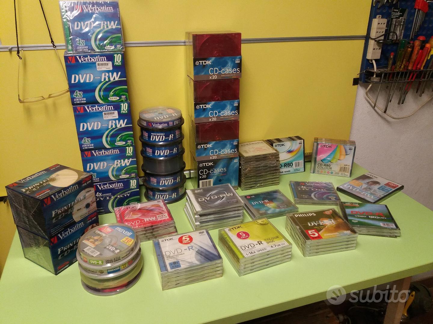 Cd e DVD vergini - Musica e Film In vendita a Savona