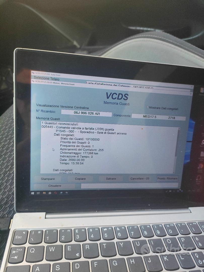 Cavo PC Windows Vcds italiano VW audi 23.11 - Informatica In vendita a Roma
