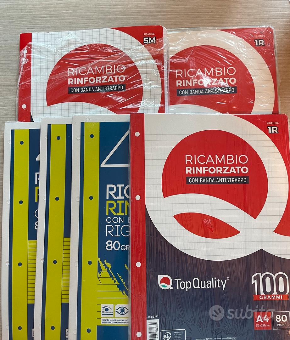 Fogli a buchi con margine rinforzato - Libri e Riviste In vendita a Trento