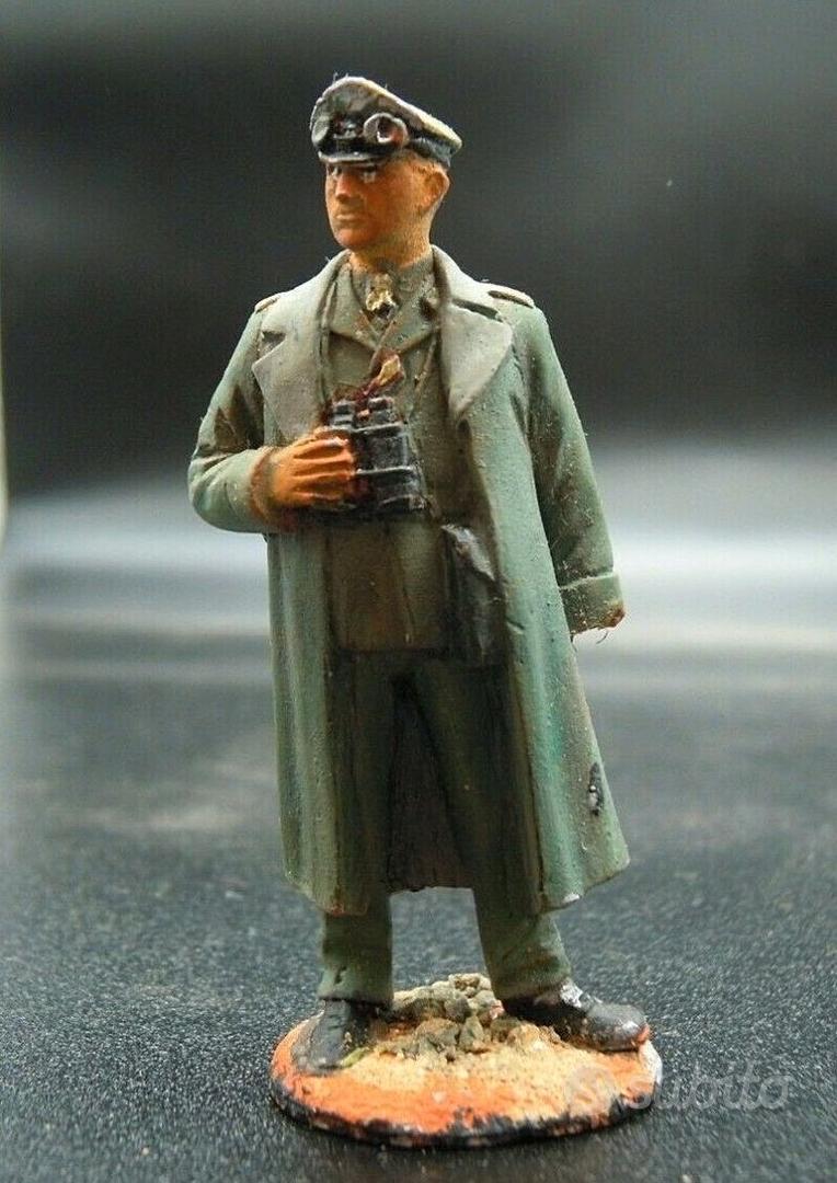Soldatino epoca nazista Generale Erwin Rommel WW2 - Collezionismo In ...