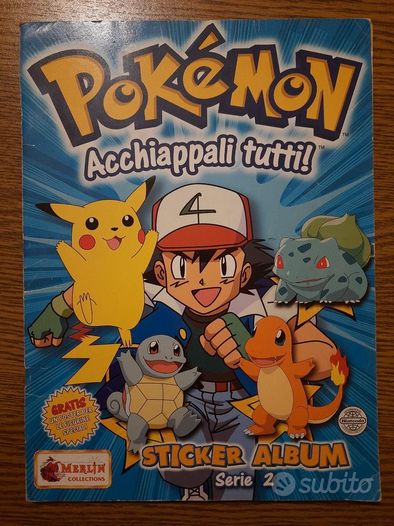 Pokemon Sticker Album serie 2 + poster 2001 - Collezionismo In vendita ...