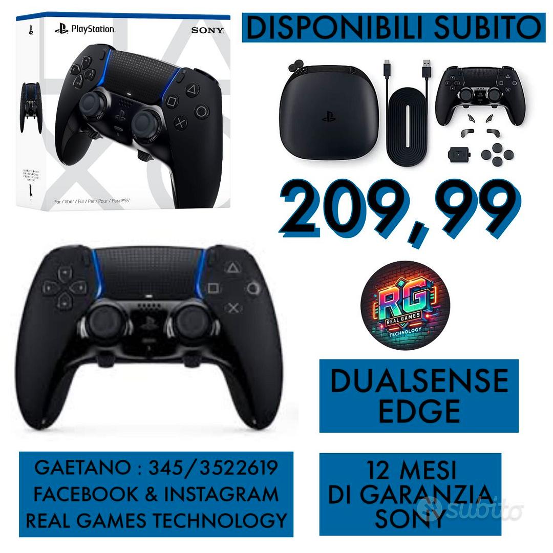 SONY PAD DUALSENSE EDGE NERO BLACK PS5 NUOVO - Console e Videogiochi In ...
