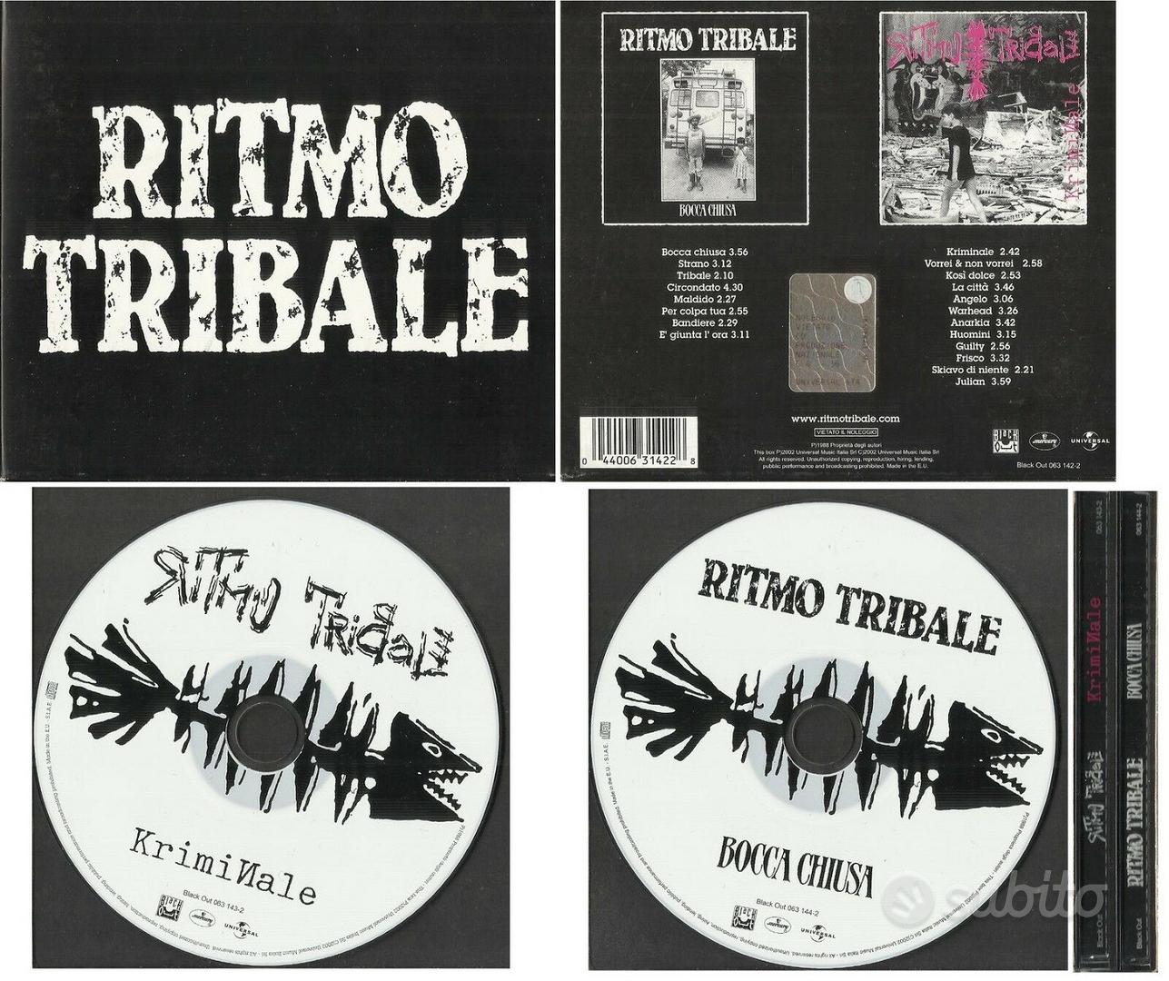 Ritmo tribale rarissimo box 2 cd fuori catalogo - Collezionismo In ...