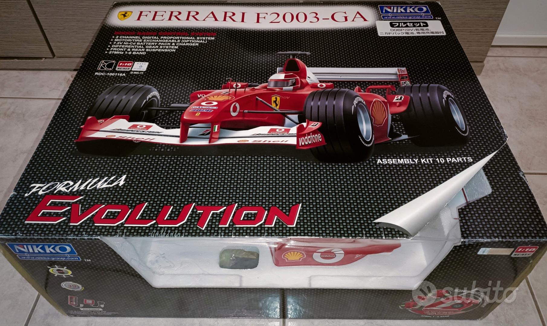 NIKKO FERRARI F2003-GA 1/10 EVOLUTION - Collezionismo In vendita a Cagliari