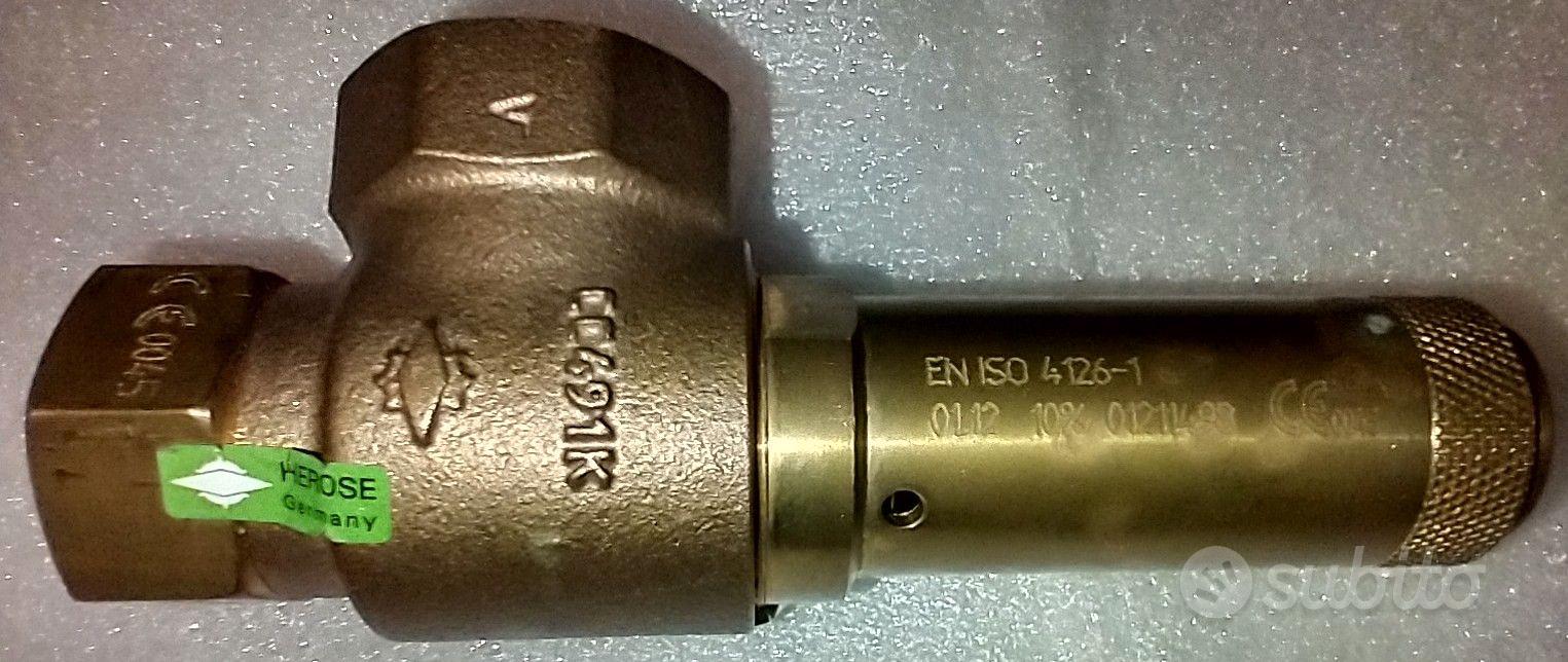 Valvola di sicurezza tarata 0.5bar - Giardino e Fai da te In vendita a Modena