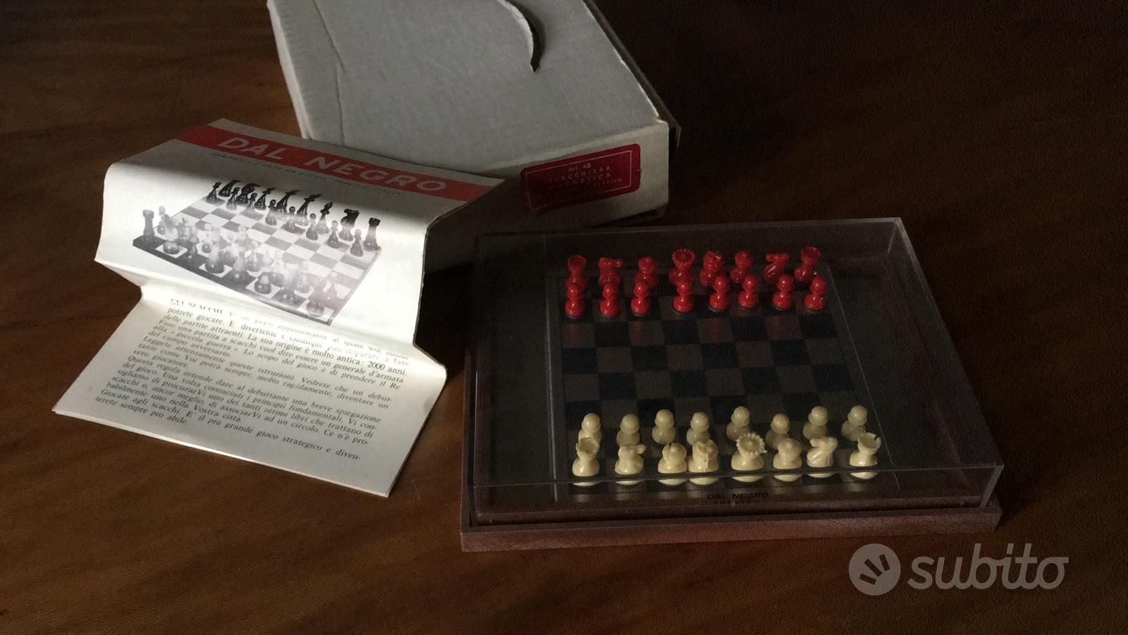 Scacchiera Del negro magnetica nuova - Collezionismo In vendita a Verona