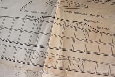 MODELLISMO AEREO - Aereomodello Elastico Vanguard - Collezionismo In ...