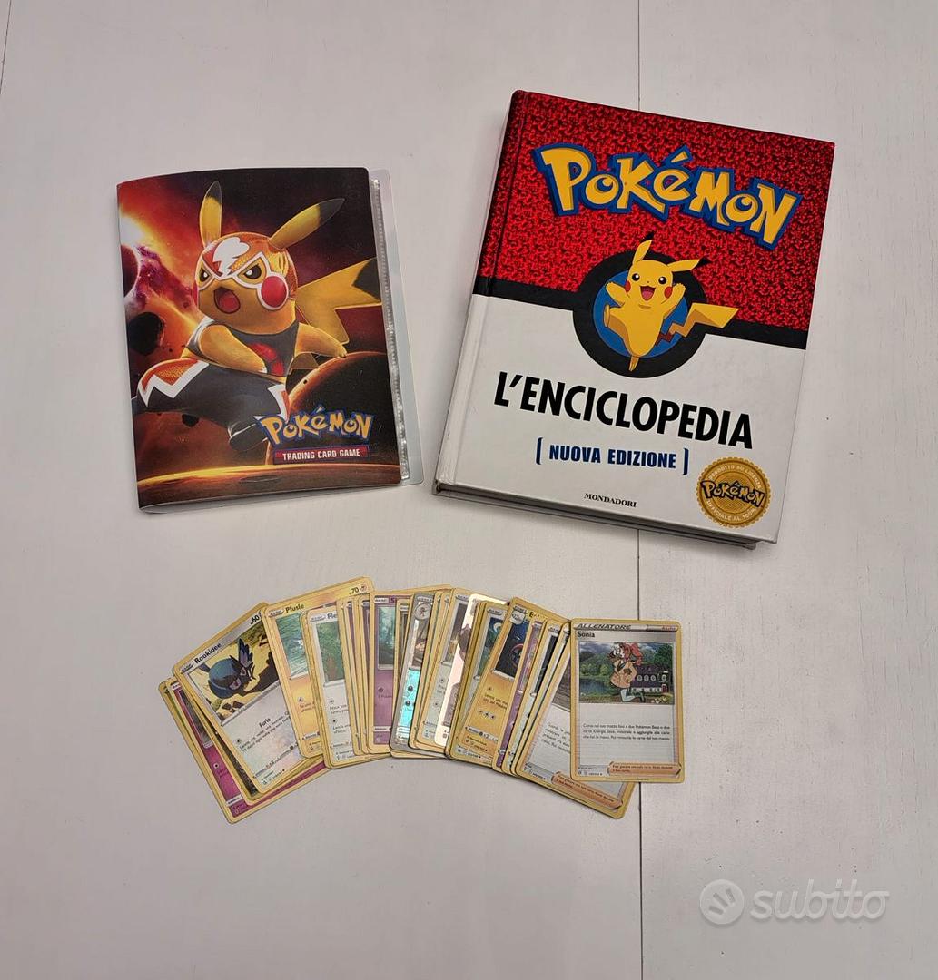 Enciclopedia Pokemon, 65 carte e raccoglitore - Collezionismo In ...