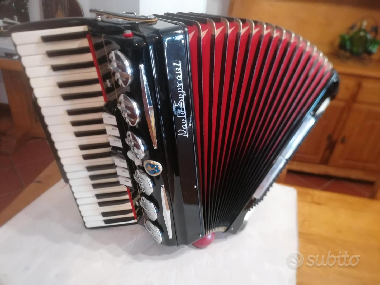 Fisarmonica 120 bassi PAOLO SOPRANI - Strumenti Musicali In vendita a Roma