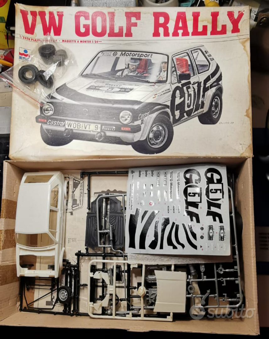 Kit ESCI 1/24 VW GOLF RALLY - Collezionismo In vendita a Arezzo