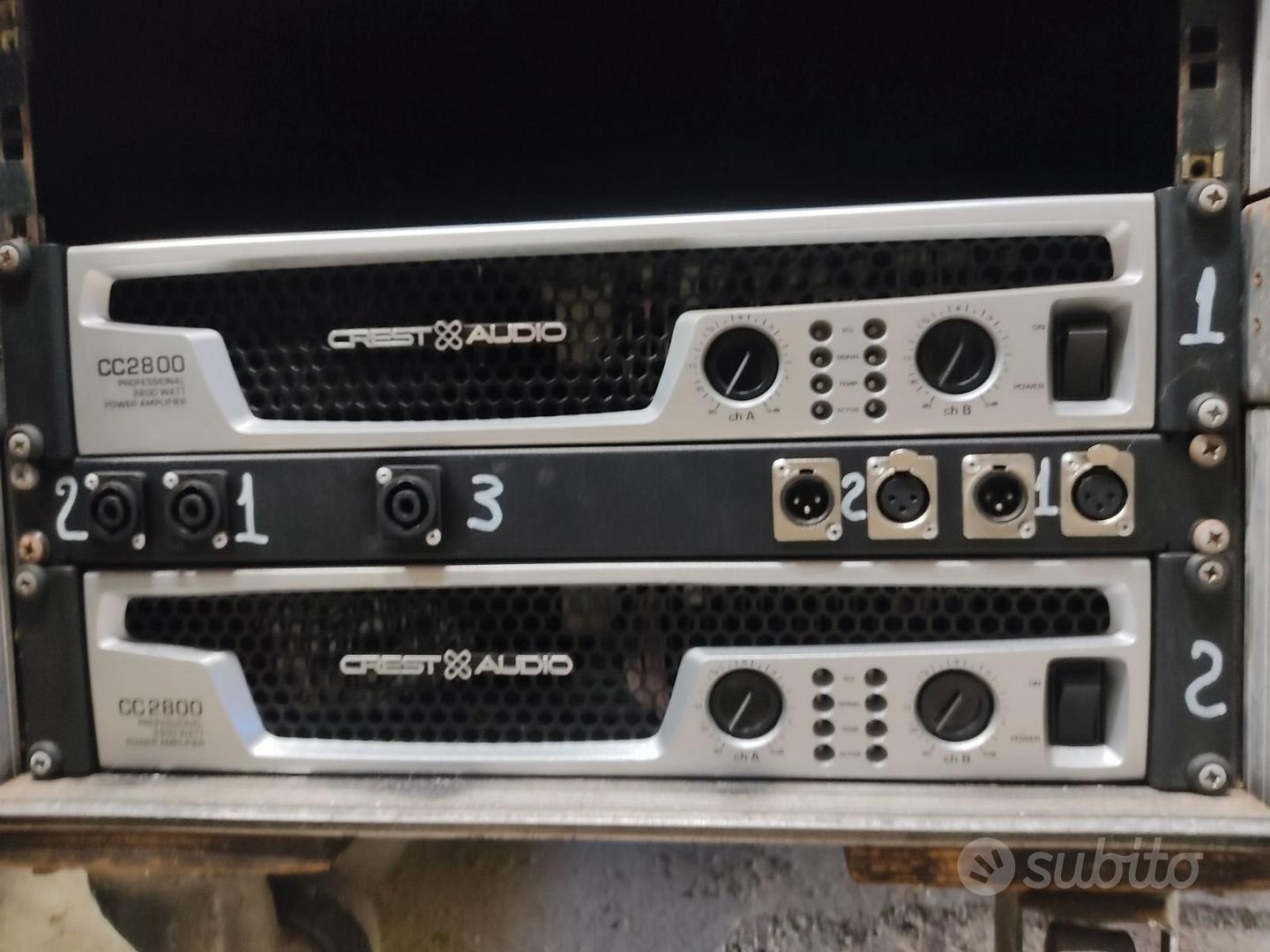 Amplificatore finale crest audio cc 2800 - Audio/Video In vendita a ...