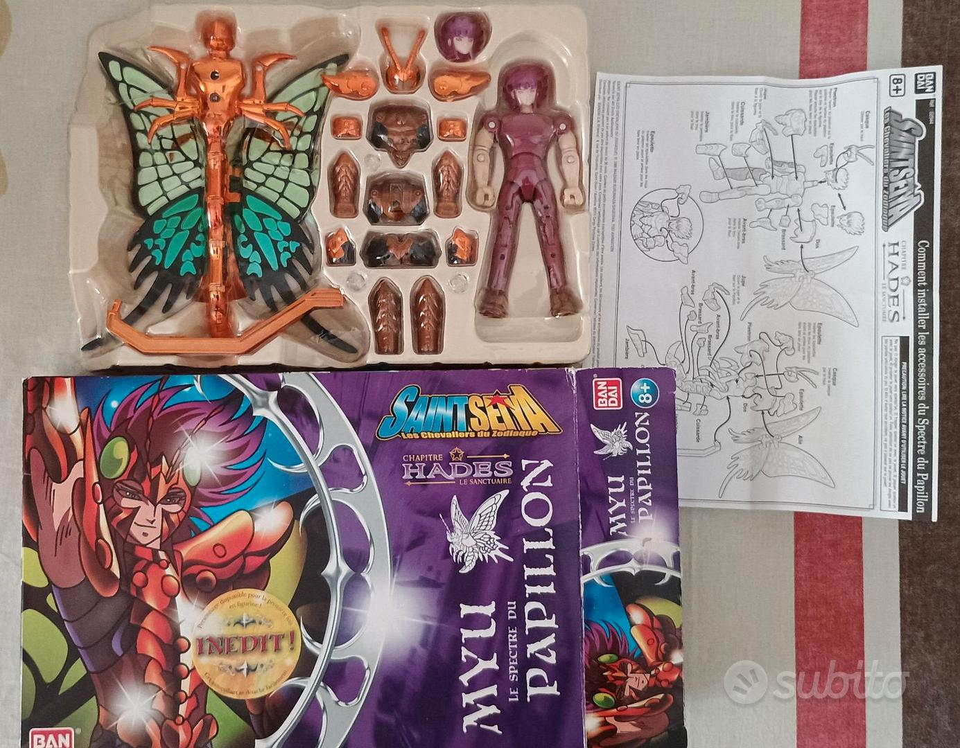 INEDIT rare Myu de Papillon saint seiya cavalieri - Collezionismo In ...