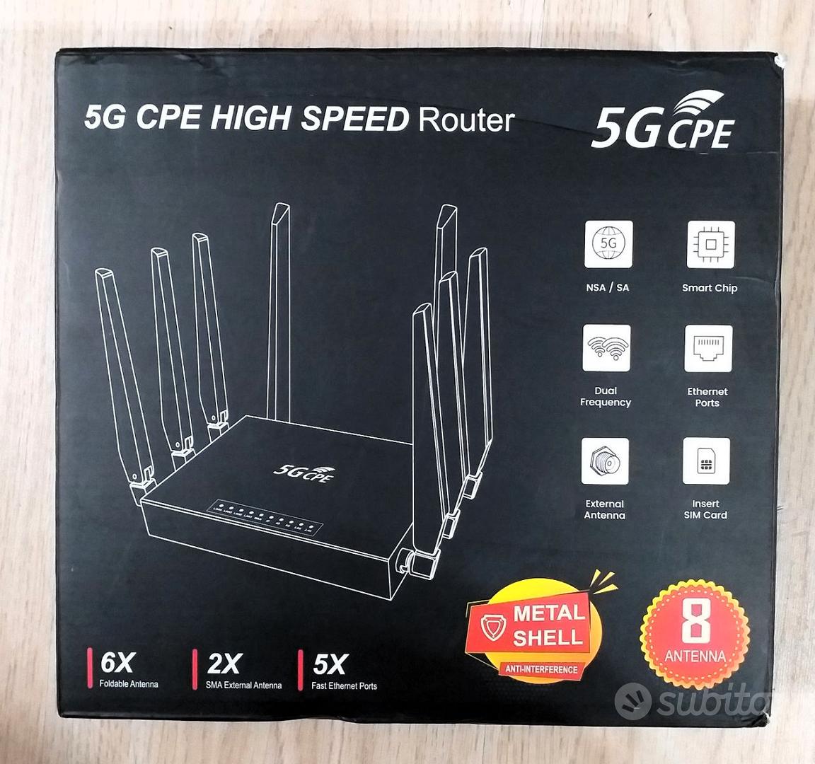 ROUTER 5G WIFI HIGH SPEED - Informatica In vendita a Catanzaro
