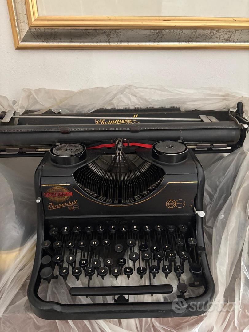 Macchina da scrivere Vintage Rheinmetall - Collezionismo In vendita a ...