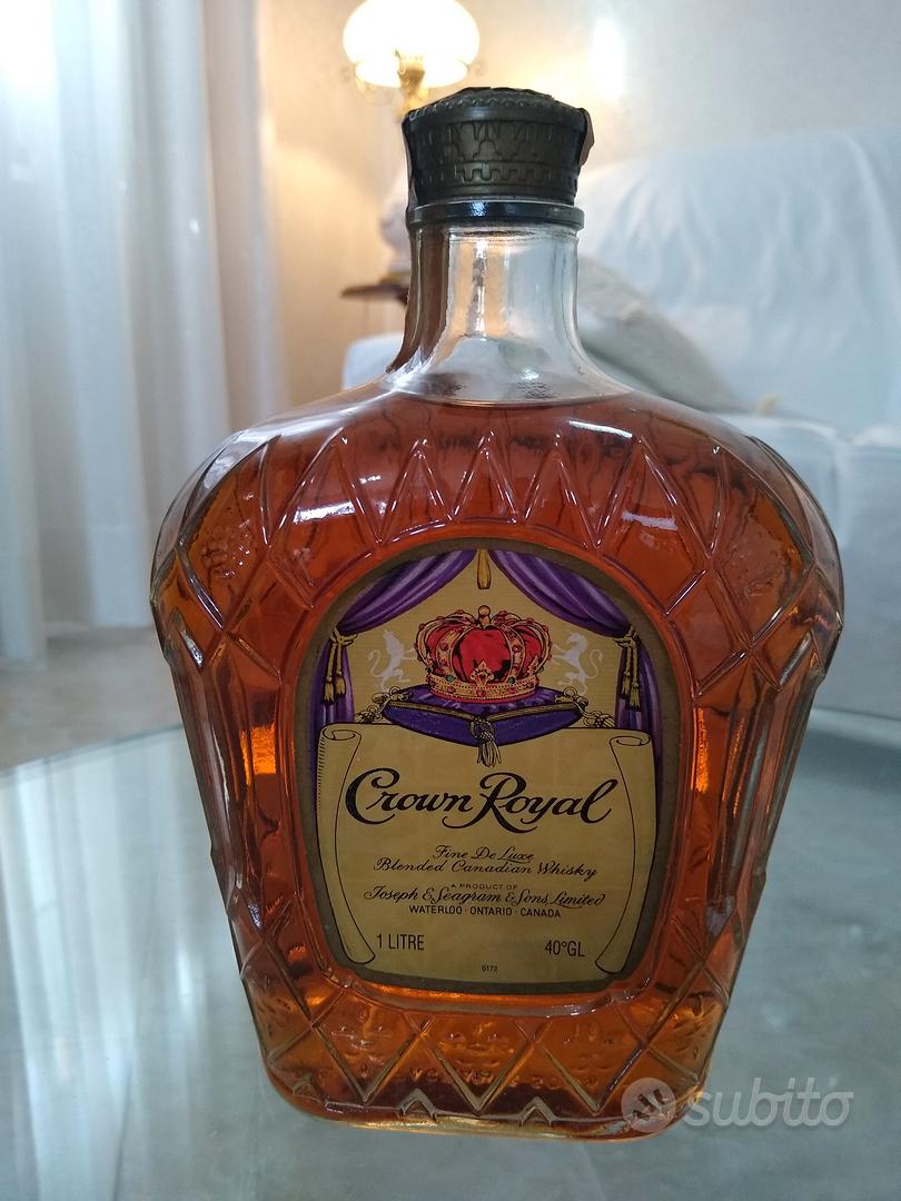 Crown Royal 1981 scotch whisky 1 litro - Collezionismo In vendita a Roma