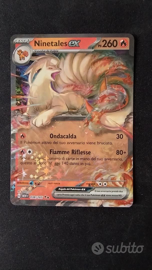 Carta Pokémon 151 Ninetales Ex Collezionismo In Vendita A Padova