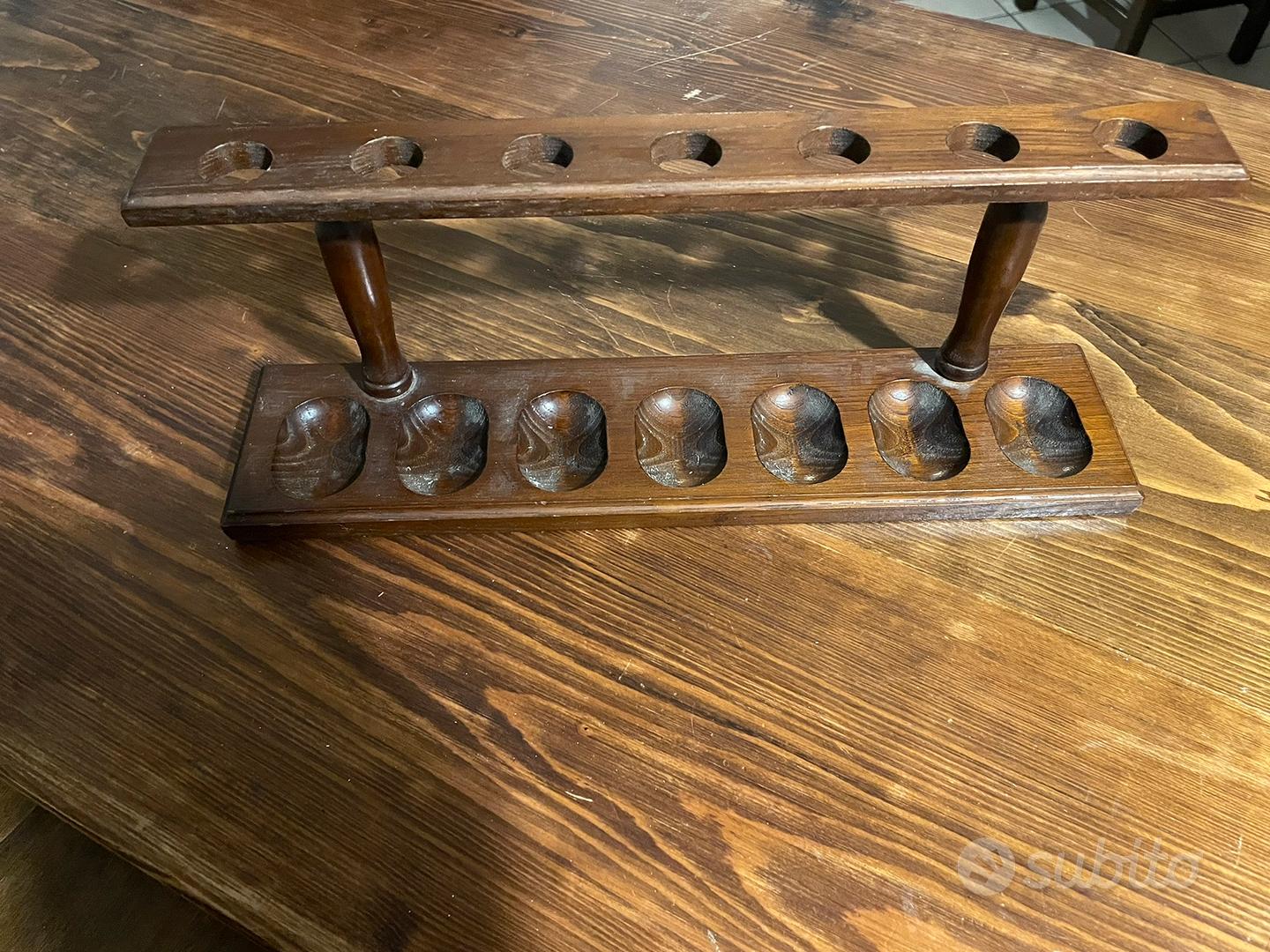 Porta pipe in legno - Collezionismo In vendita a Arezzo