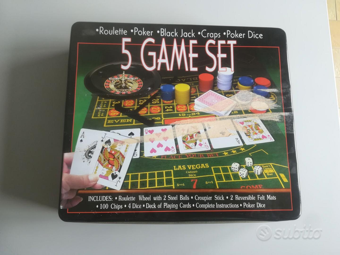 5 Game set - cinque giochi in uno - Tutto per i bambini In vendita a ...