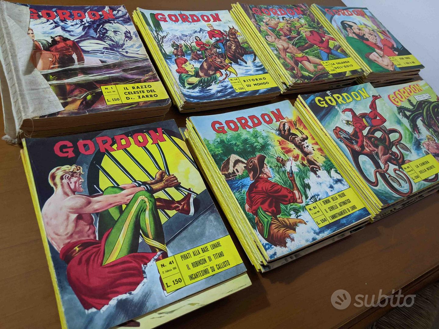 GORDON Fratelli Spada 1964 numeri 1-75 fumetto - Libri e Riviste In ...