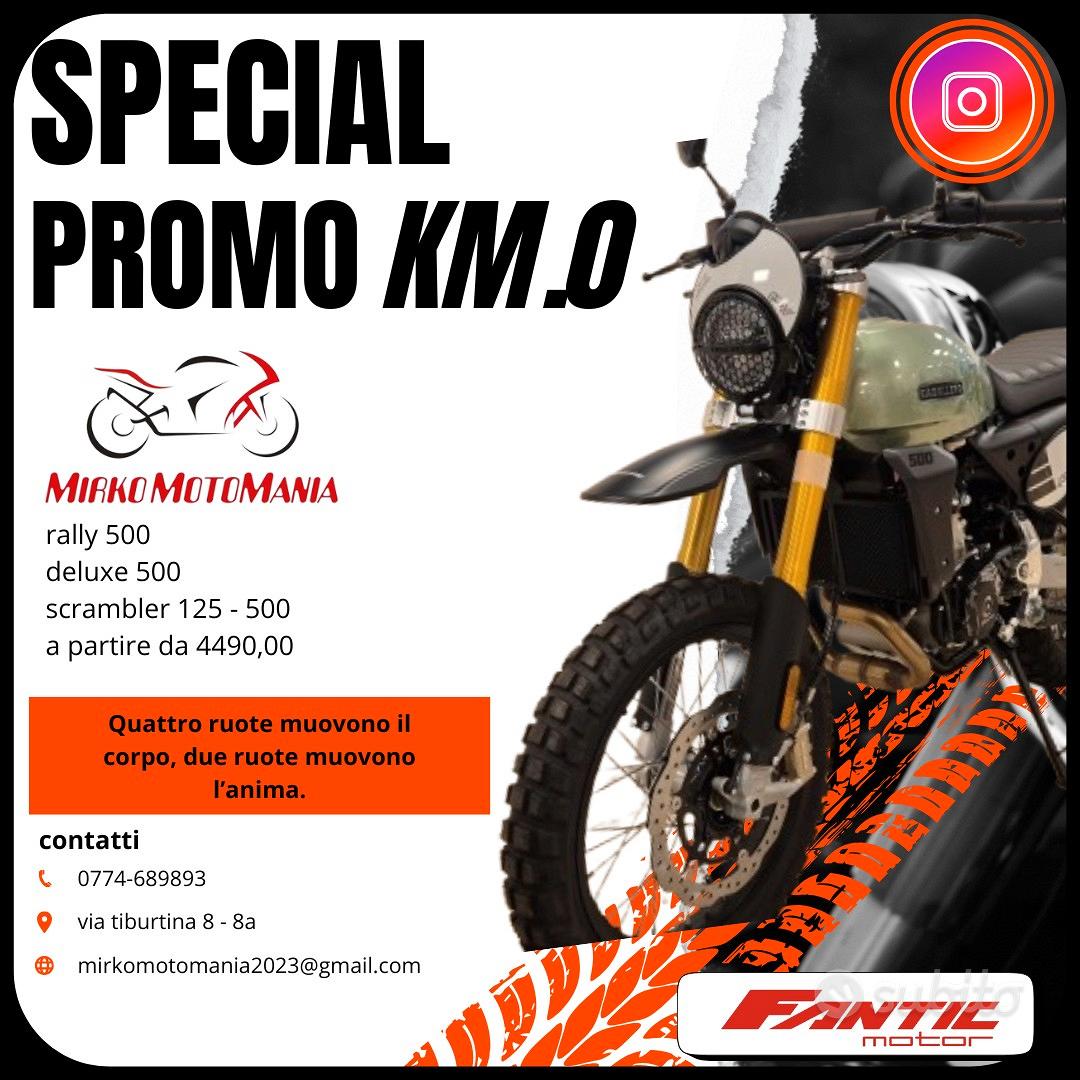 Subito - MIRKOMOTOMANIA SRL - Fantic Caballero scrambler deluxe - promo km0 - Moto e Scooter In ...