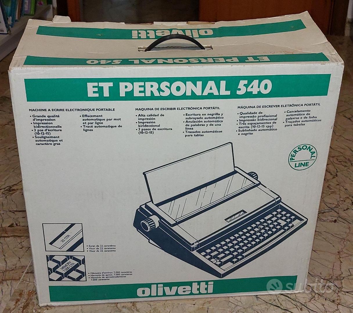 Olivetti ET personal 540 funzionante - Collezionismo In vendita a Macerata