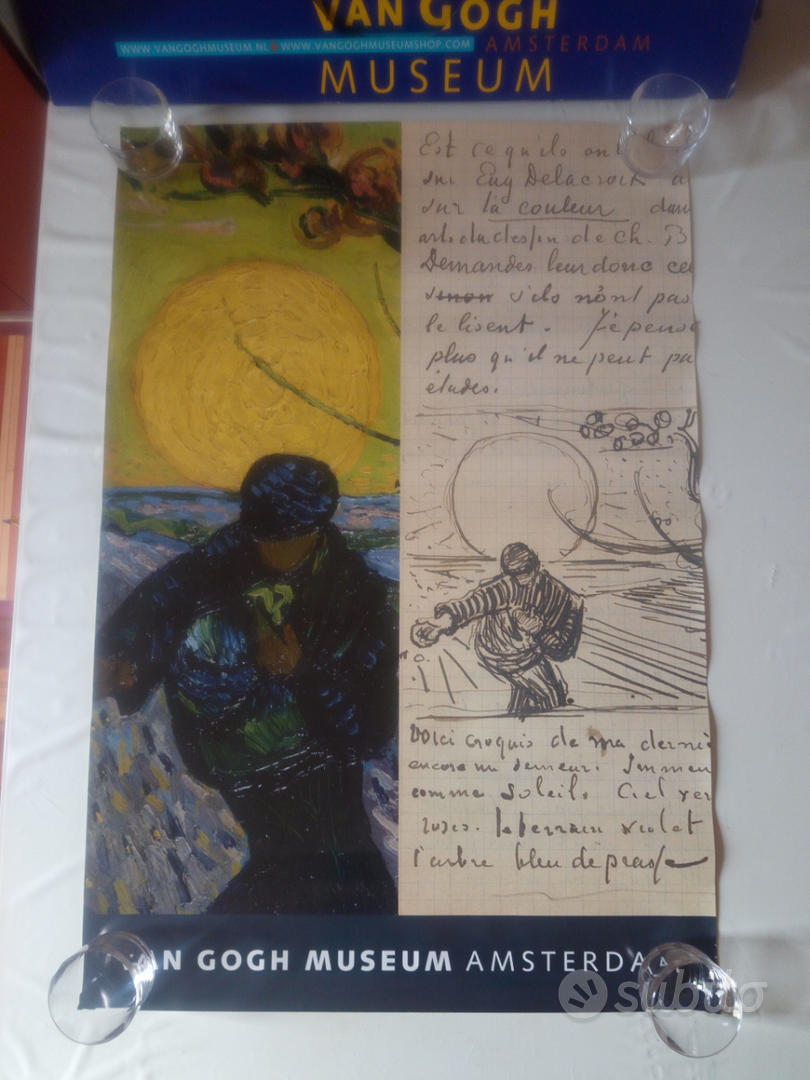 Vincent Van Gogh - poster - Collezionismo In vendita a Lecco