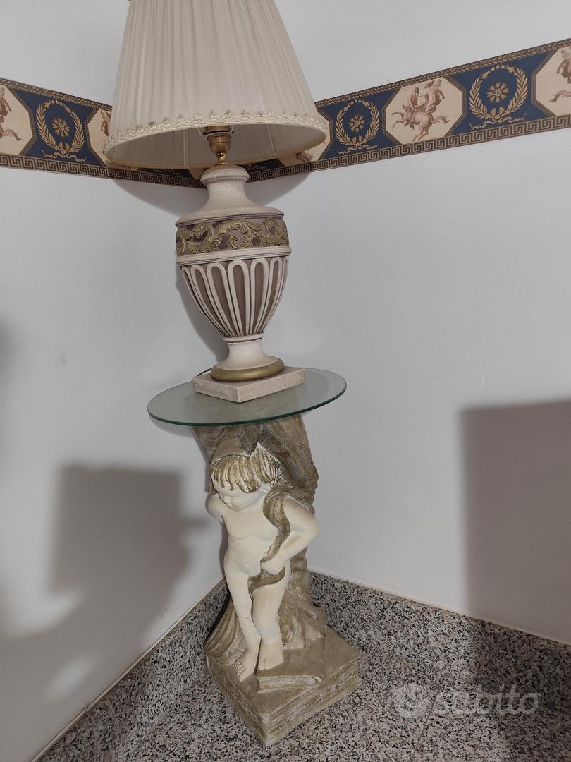 lume, porta lume, bauletto con fiori,pesci in legn - Arredamento e ...