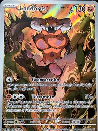 Pokemon Carta Landorus Ar Full Art 131/086 Black - Collezionismo In ...