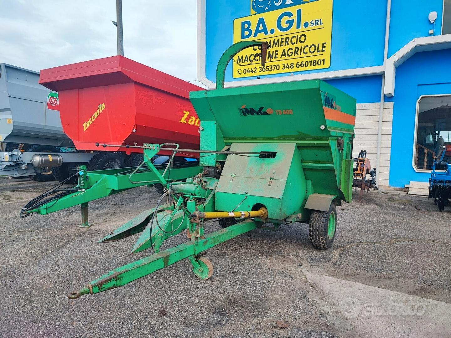 Subito - BA.GI.SRL - Trincia mais trainata multiuso IMG TD 400 - Veicoli commerciali In vendita ...