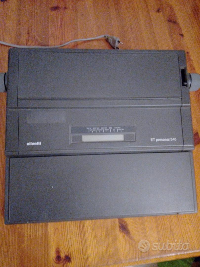 Macchina da scrivere Olivetti ET Personal 540 - Informatica In vendita ...