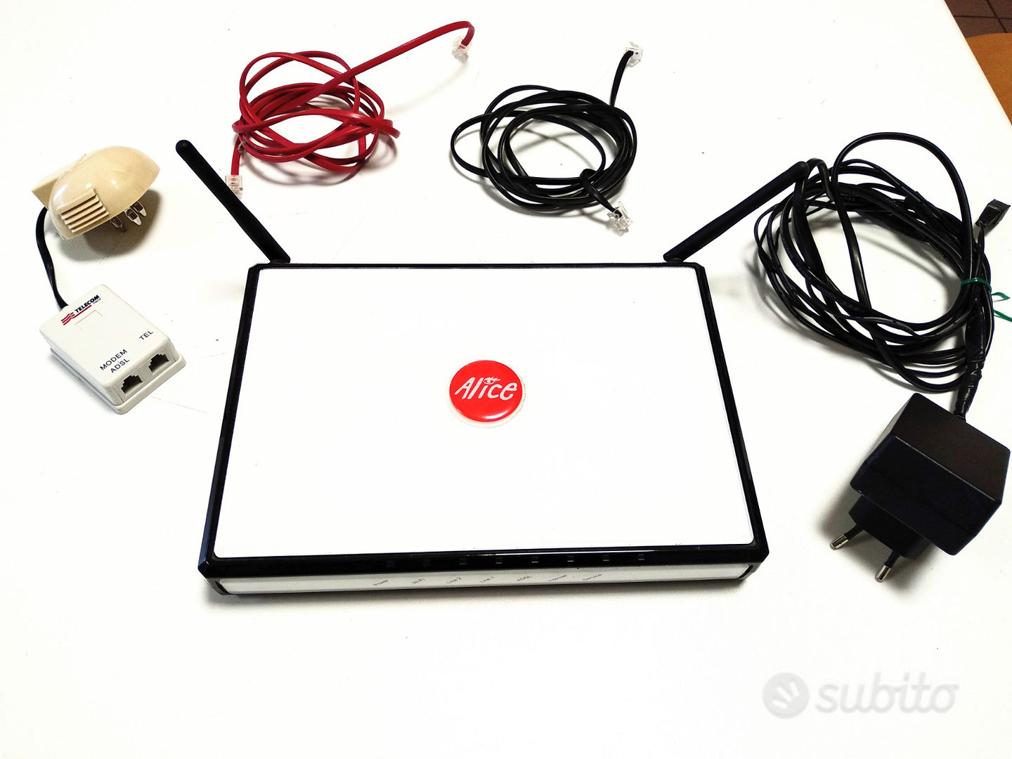 Modem ADSL Alice Gate Voip 2 Plus - Informatica In vendita a Roma