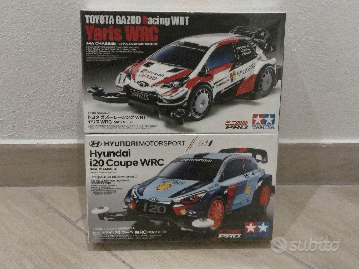 TAMIYA - MINI 4WD Rally WRC YARIS e i20 - Collezionismo In vendita a Milano