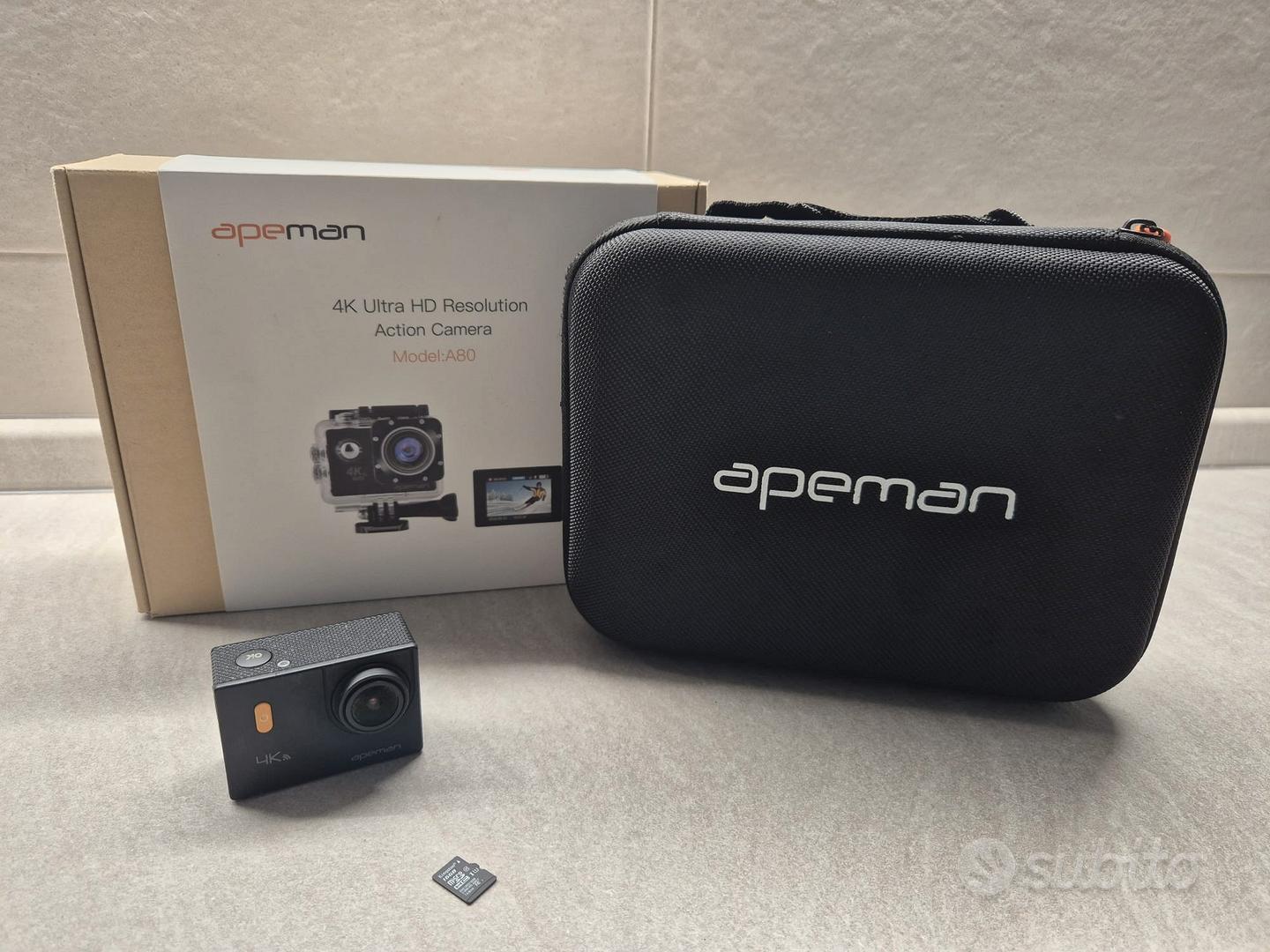 Action Cam Apeman A80 4K - Audio/Video In vendita a Ragusa