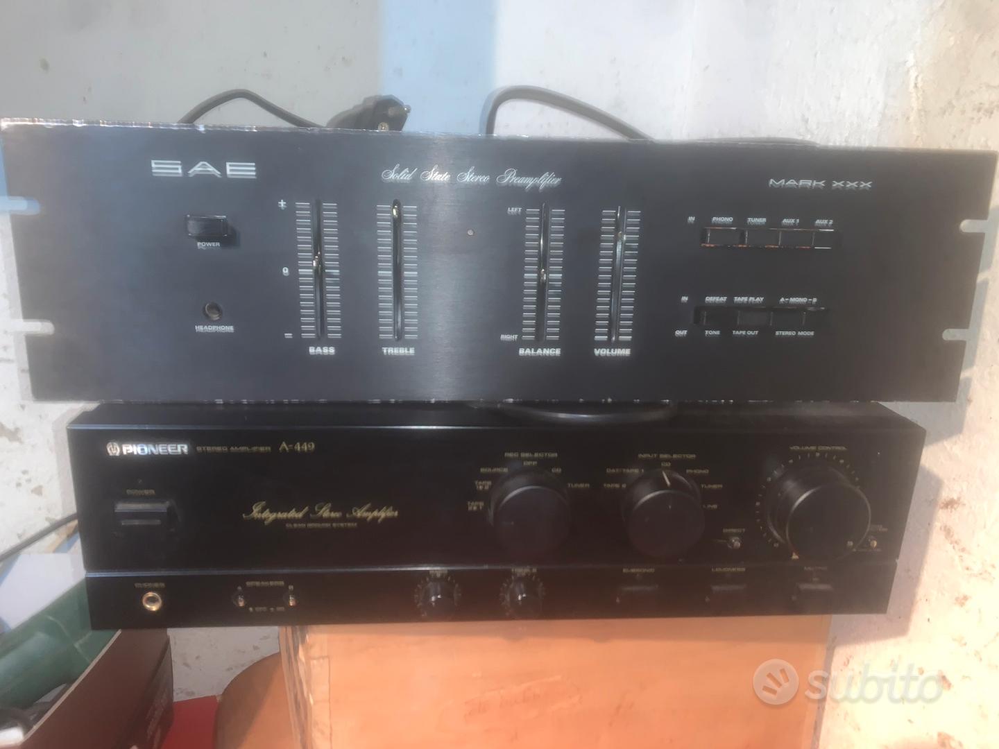 Amplificatore e pre-amp - Audio/Video In vendita a Firenze