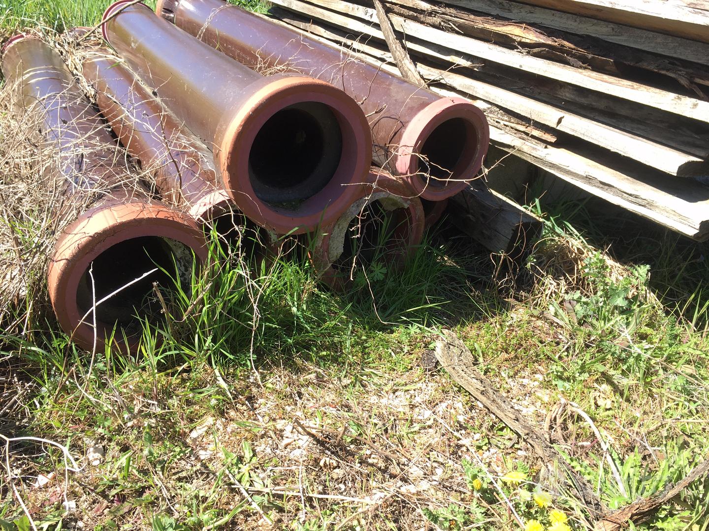 Grade in ferro tubi in cemento - Giardino e Fai da te In vendita a Roma