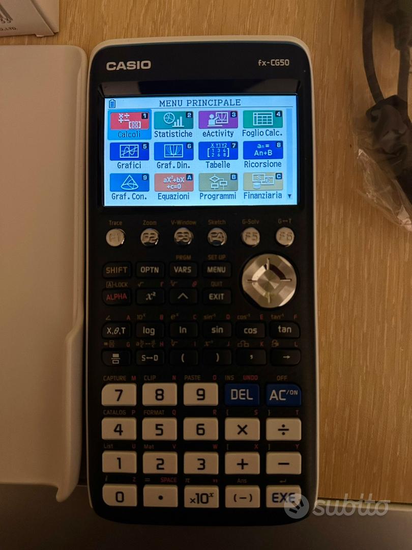 Calcolatrice grafica CASIO FX-CG50 - Informatica In vendita a Terni