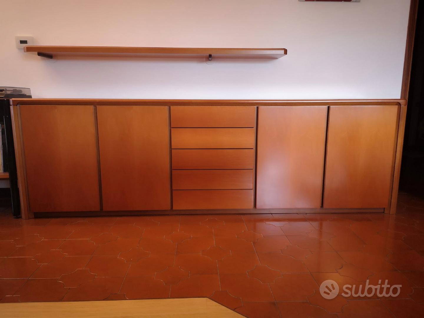 Credenza (mobile salotto) in legno noce - Arredamento e Casalinghi In ...
