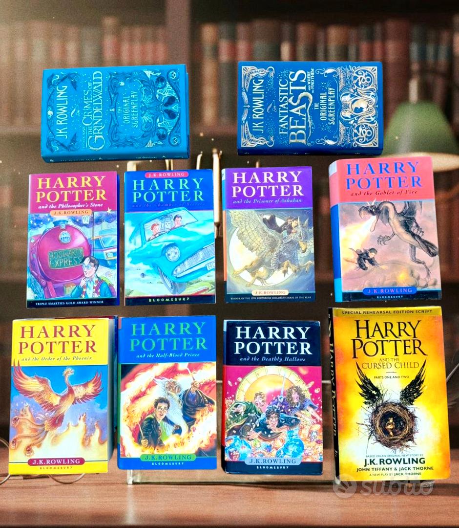 Harry Potter Collezione Completa BLOOMSBURY 1ª EDI - Libri e Riviste In ...