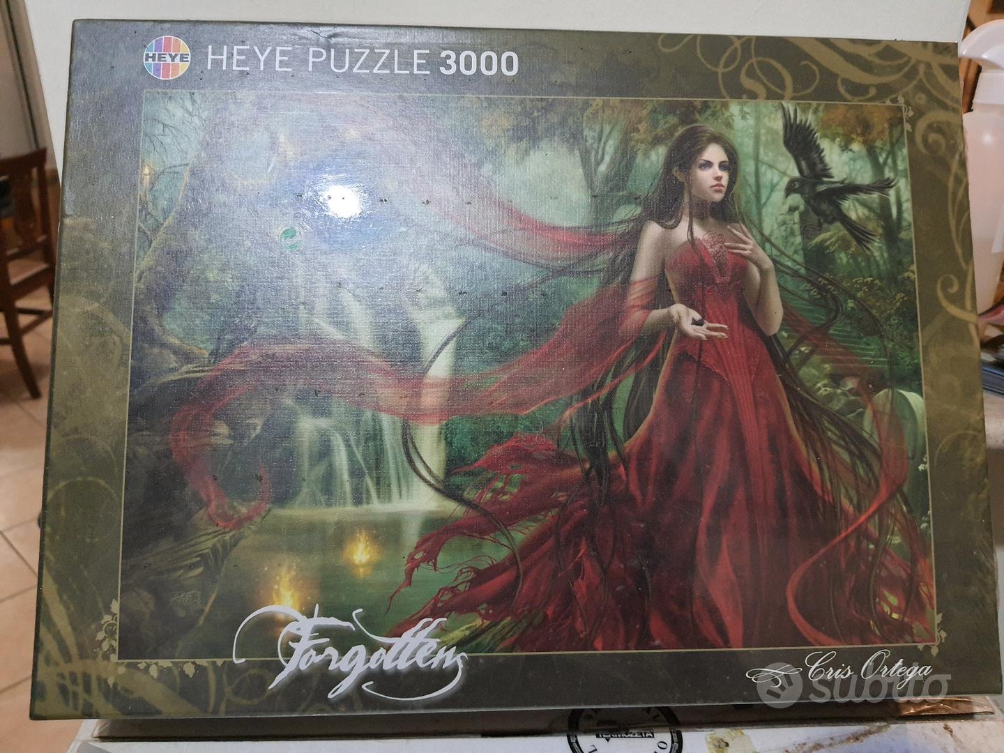 Heye Puzzle 3000 Forgotten Cris Ortega Red NUOVO - Collezionismo In ...