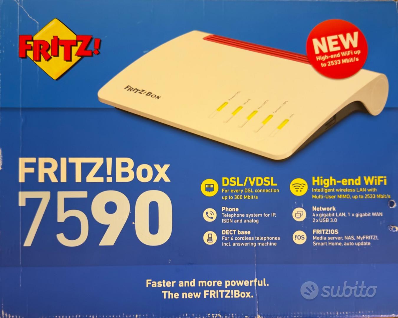 Modem Router 7590 FRITZ!Box - Informatica In vendita a Caserta