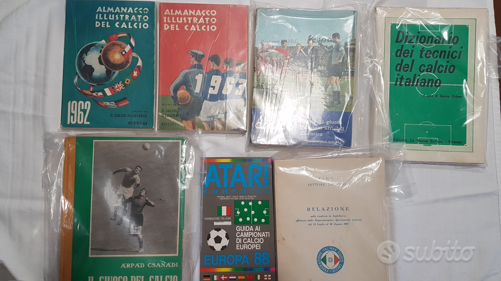 Calcio almanacchi Rizzoli / Panini anni 60 e 70 - Libri e Riviste In ...