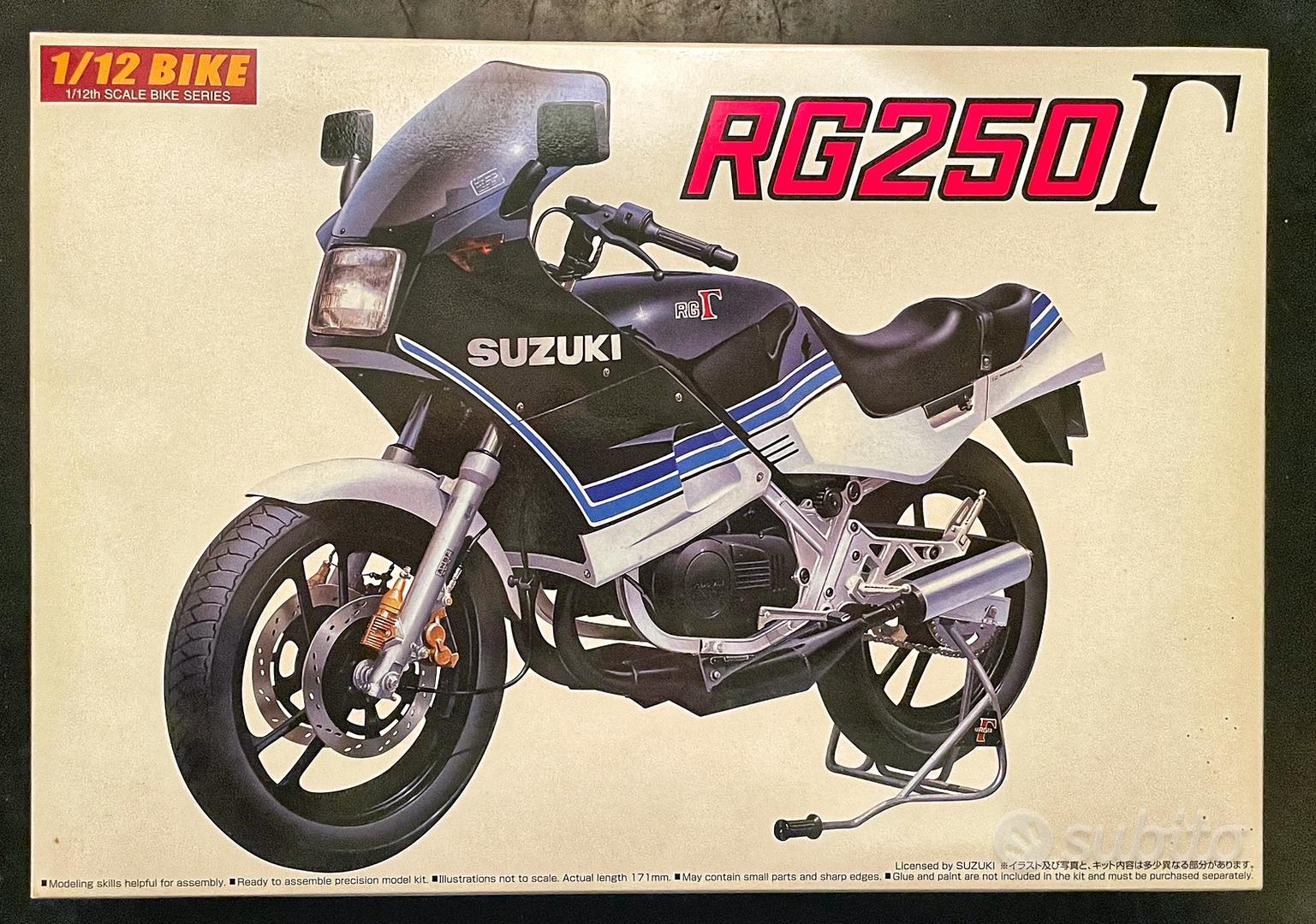 Kit Aoshima Suzuki rg 250 gamma 1984, scala 1/12 - Collezionismo In vendita a Varese