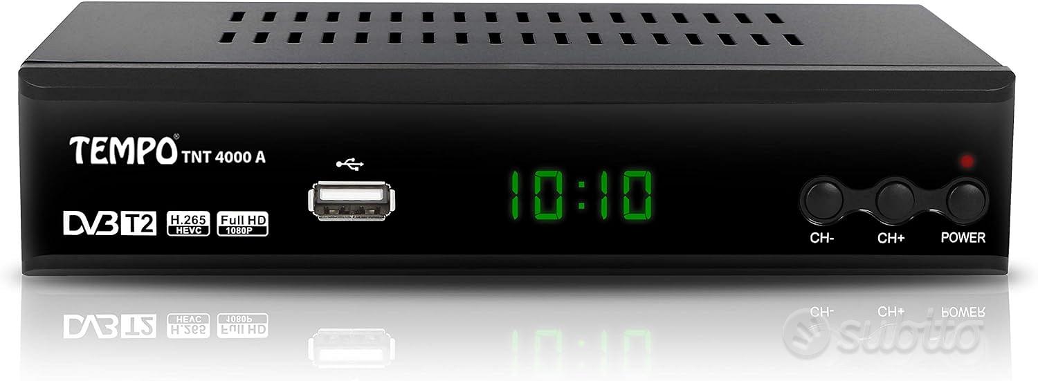 Decoder Digitale Terrestre DVB T2 / HD/HDMI - Audio/Video In vendita a Oristano